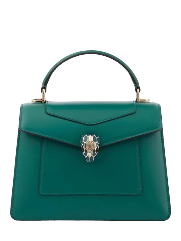 BVLGARI Serpenti Forever Medium Tote - Green