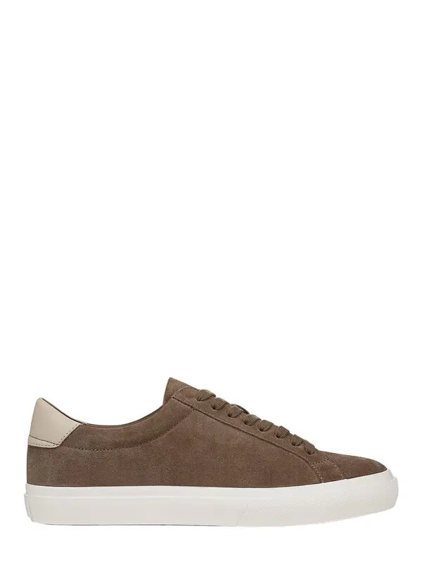 Vince Fulton Low-top Suede Sneakers - Flint