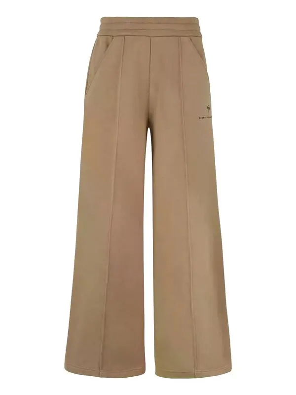 GIUSEPPE ZANOTTI Cotton Trousers - Brown