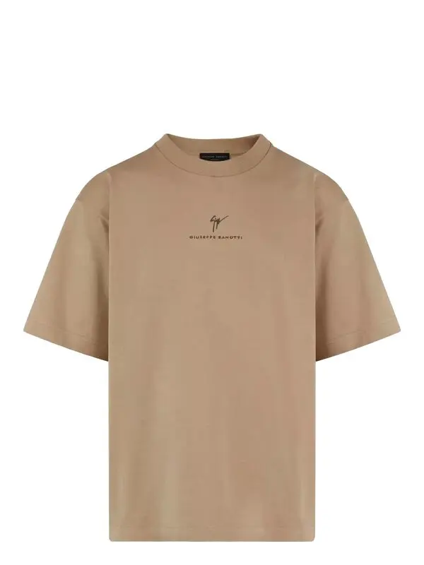 GIUSEPPE ZANOTTI Lr-62 T-shirt - Brown