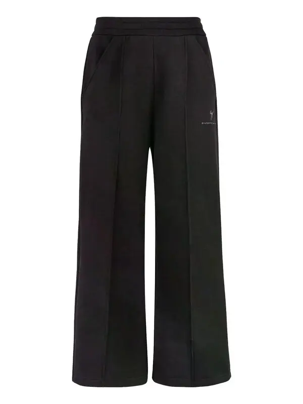 GIUSEPPE ZANOTTI Cotton Trousers - Black