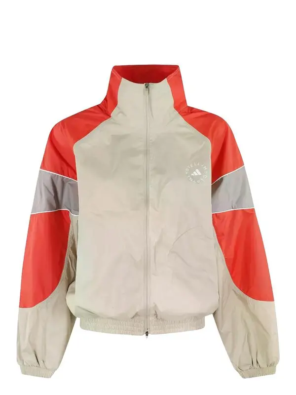 Adidas By Stella McCartney Logo-print Track Jacket - Neutrals