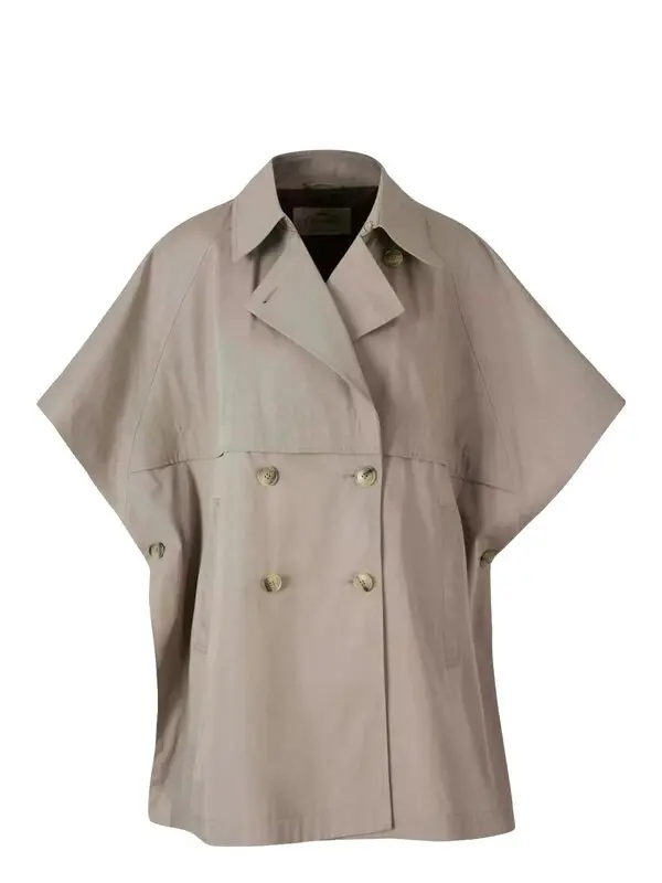 Herno Cotton Coat - Neutrals
