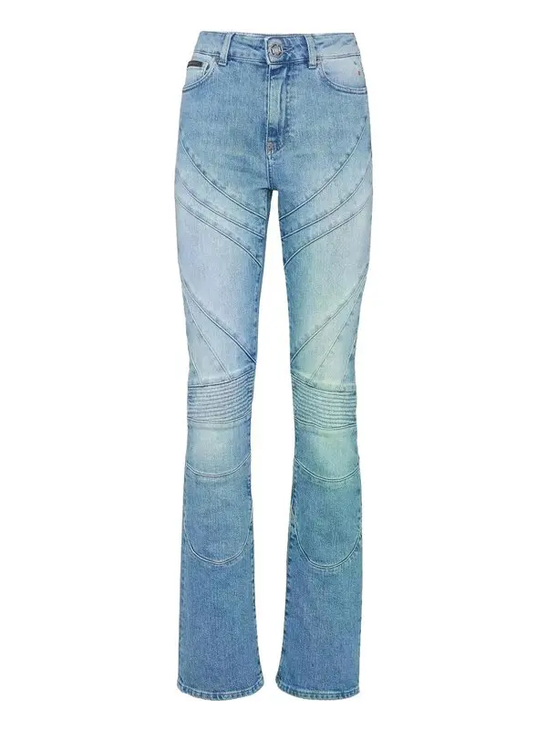 Philipp Plein Flared Jeans - Blue