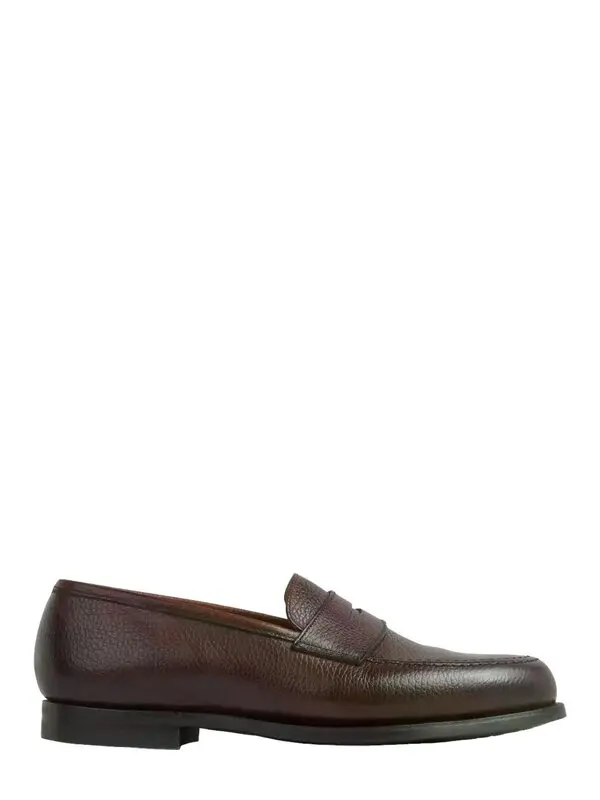 Crockett & Jones Leather Loafers - Brown