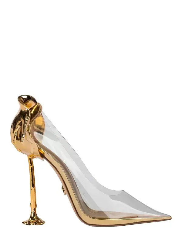 LE SILLA 120mm Anthea Pumps - Gold