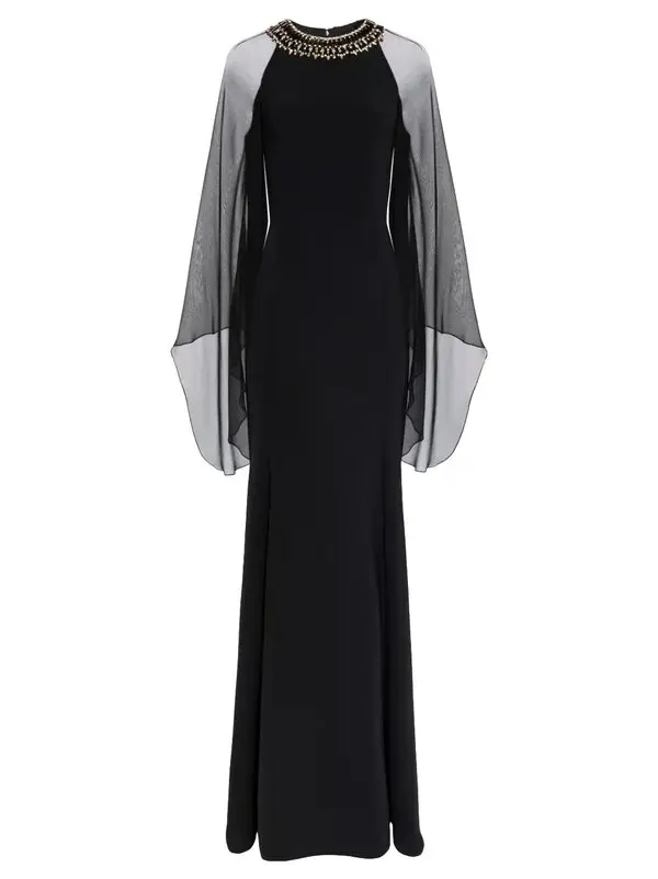 Jenny Packham Charma Maxi Dress - Black
