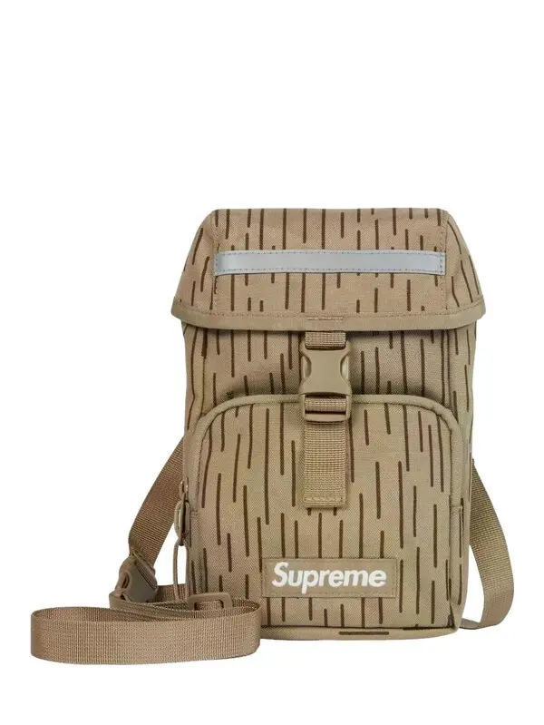 Supreme Logo-patch Camera Bag - Neutrals