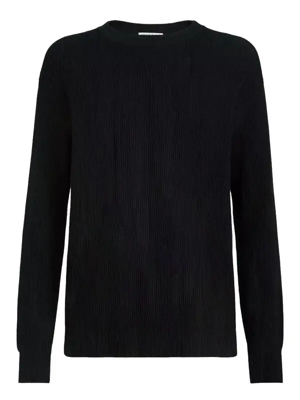 Brunello Cucinelli Cotton Sweater - Black