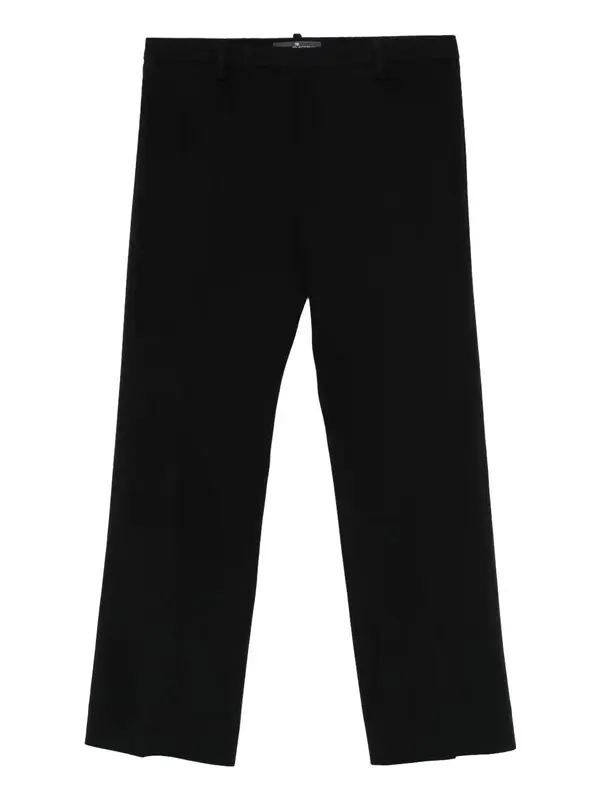 Ermanno Scervino Straight-leg Trousers - Black