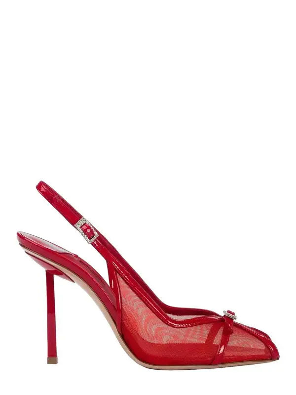 LE SILLA 100mm Vittoria Pumps - Red