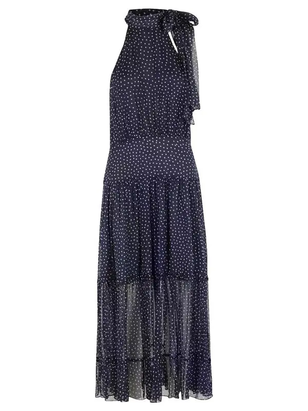 Rixo Abi Midi Dress - Blue
