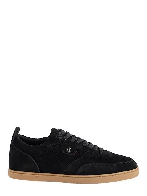 CHRISTIAN LOUBOUTIN Tutti Rui Low-top Leather Trainers - Black