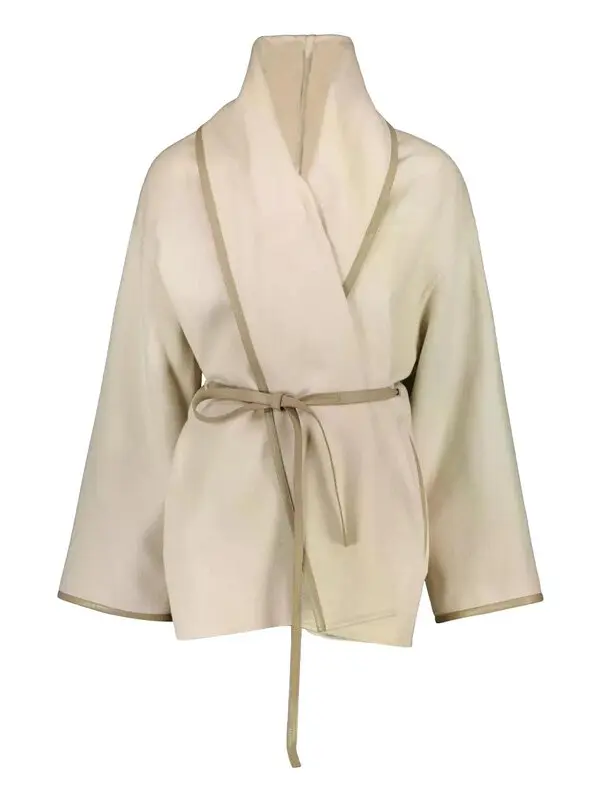 YVES SALOMON Double-sided Jacket - Neutrals