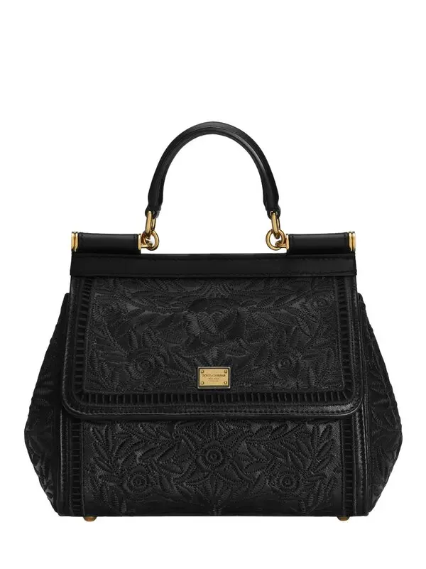 Dolce & Gabbana Sicily Handbag - Black