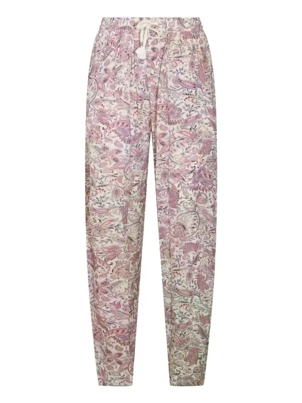 MARANT ETOILE Drawstring Trousers - Neutrals