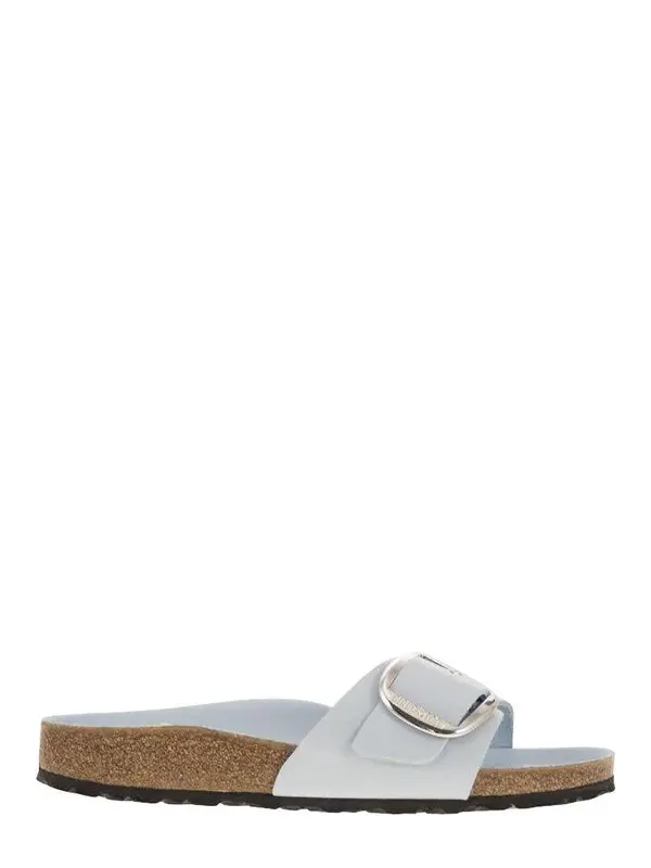 BIRKENSTOCK Madrid Big Buckle Flat Sandal - Blue