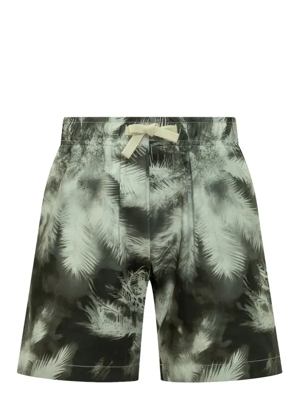 Palm Angels Short Pants - Green