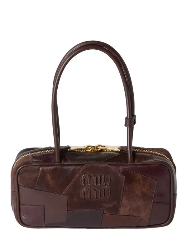 Miu Miu Beau Patchwork Bag - Briarwood