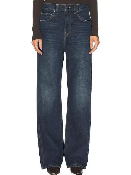 Khaite Bonnie Straight Leg Jeans - Lansing