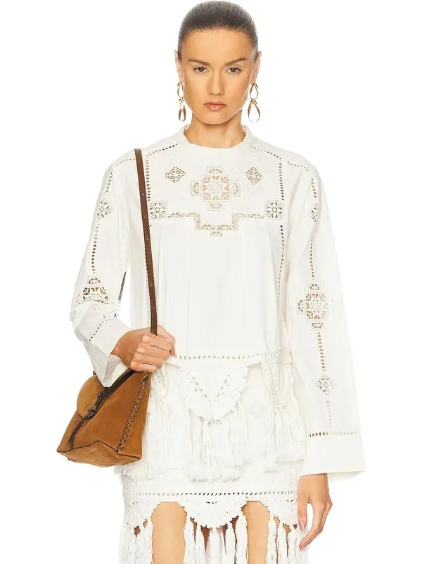 Isabel Marant Severine Blouse - White