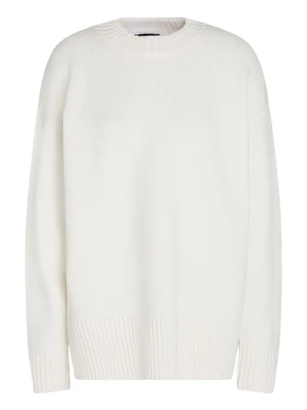 A.emery Orson Cotton-blend Sweater - White