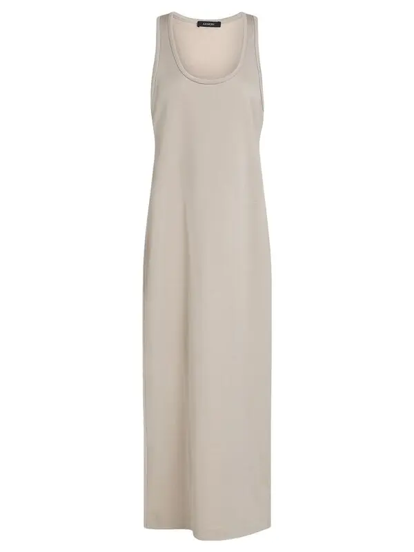 A.emery Ilka French Terry Midi Dress - Mushroom