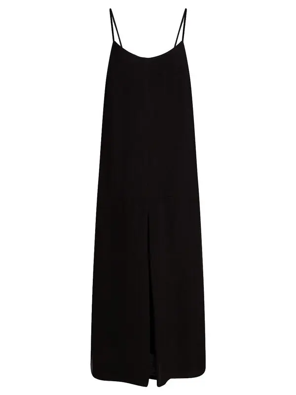 A.emery Ida Gauze Midi Dress - Black