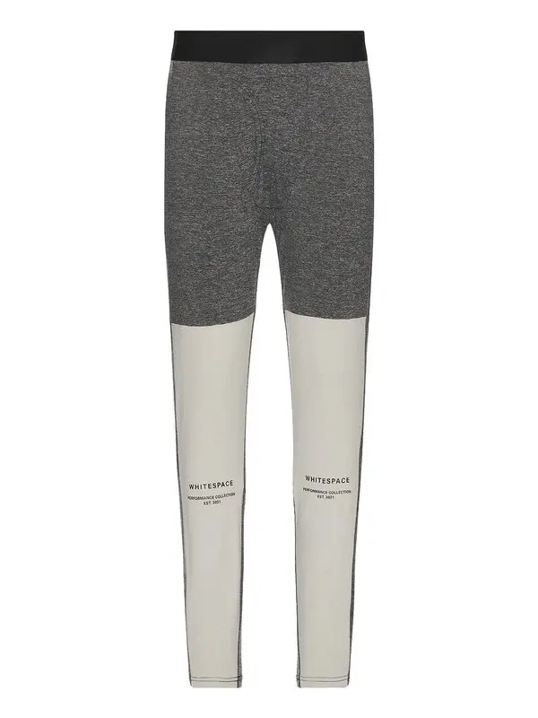 WHITESPACE Graphene Base Pant In Black,grey - Black & White