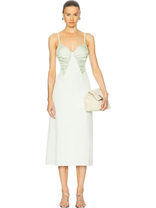 JIL SANDER Sleeveless Midi Dress - Lychee
