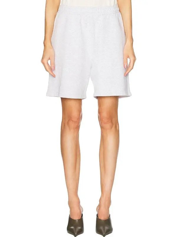 Acne Studios Forge Short - Pale Grey Melange