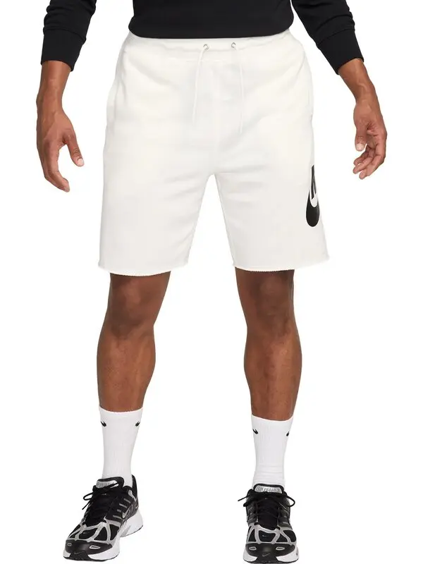 Nike Club French Terry Alumni Shorts - White