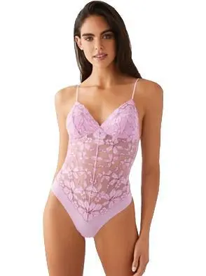 Wacoal Feeling Famous Bodysuit - Pink Lavender Very Berry