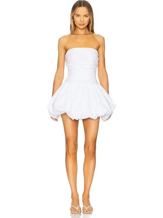 LOVERS AND FRIENDS Abigail Mini Dress - White