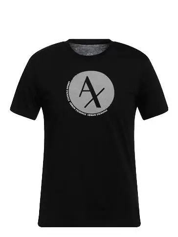 Armani Exchange T-shirt Size Pima Cotton - Black