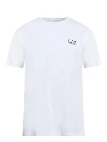 EA7 T-shirt Size Cotton - Off White