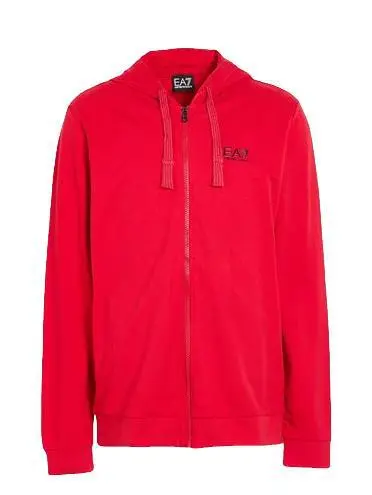 EA7 Light Cotton Sweatshirt - Tomato Red