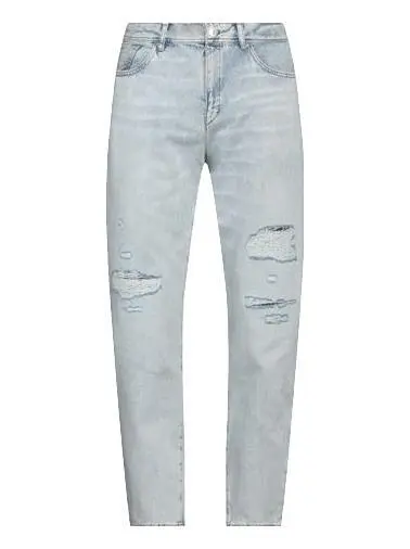 Armani Exchange Cotton Denim Jeans - Blue