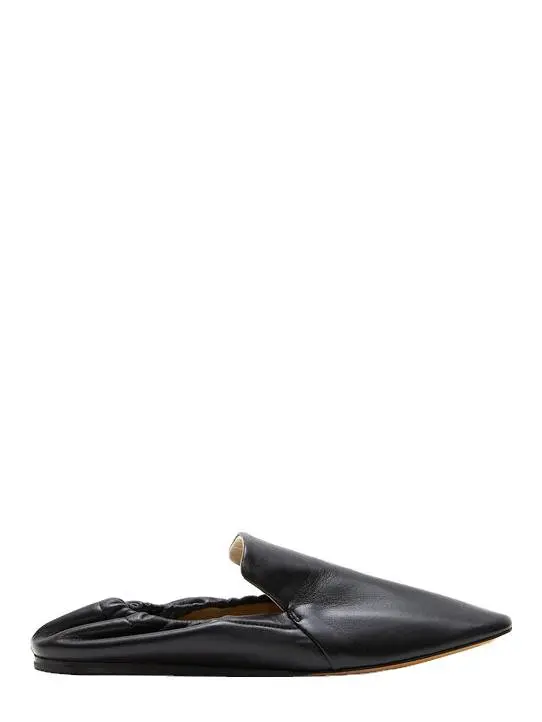 Le Monde Beryl Orlando Leather Moccasins - Black
