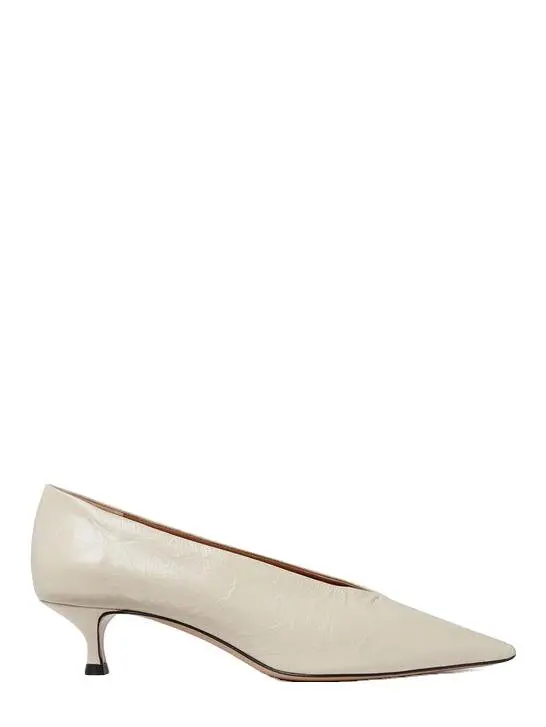 Le Monde Beryl Babouche Kitten Heel - Natural