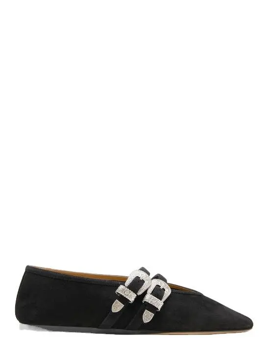 Le Monde Beryl Ballet Claudia Slipper - Black