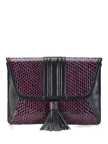 Gigi New York Ava Clutch - Purple
