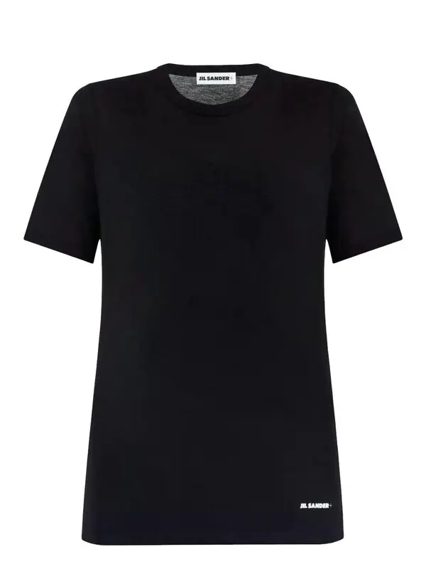 JIL SANDER Logo-print T-shirt - Black