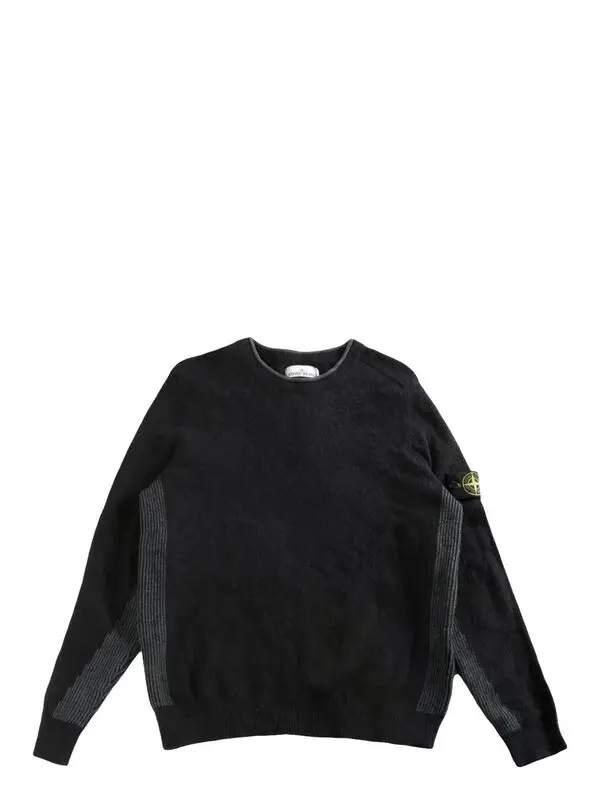 Stone Island Crew-neck Jumper - Black