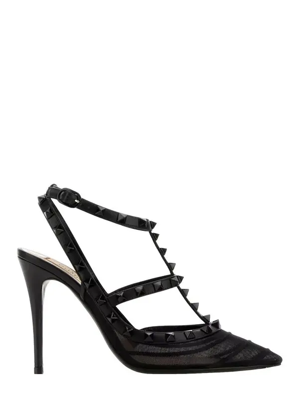 Valentino Garavani 100mm Rockstud Pumps - Black