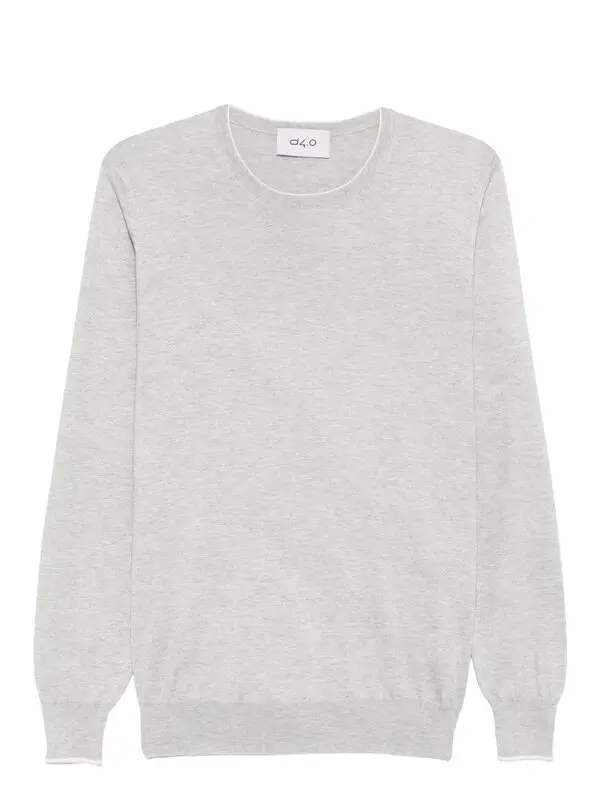 D4.0 Crew-neck Sweater - Grey