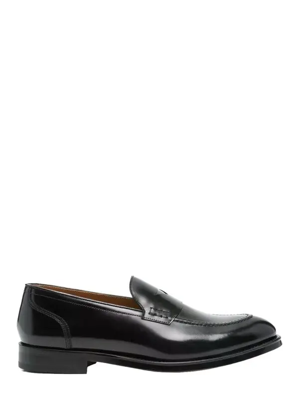 DOUCAL'S Brushed Loafers - Black
