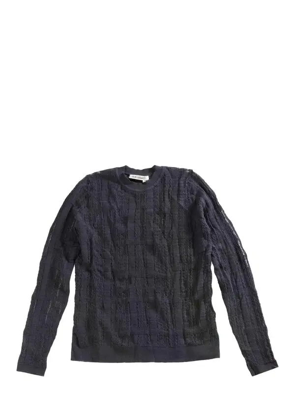 Our Legacy Open-knit Sweater - Blue