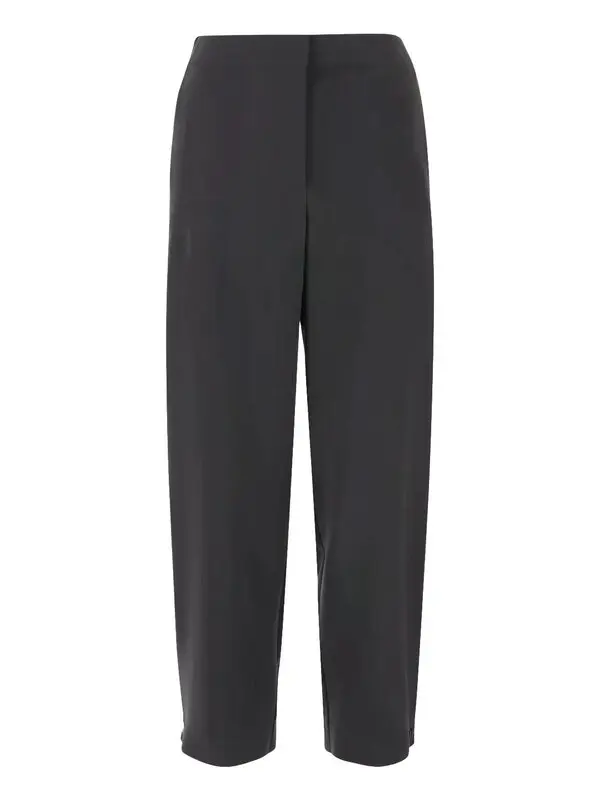Giorgio Armani Cady Trousers - Grey