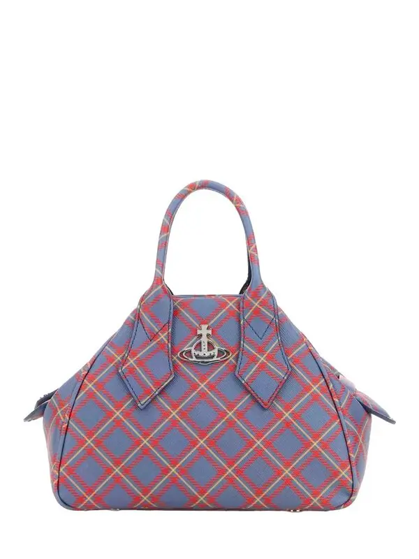 VIVIENNE WESTWOOD Small Yasmine Tote Bag - Blue